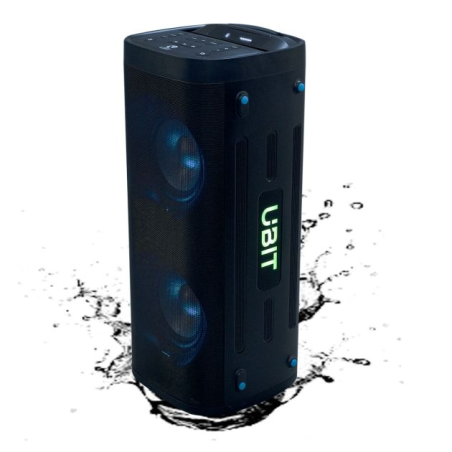 Baffle Bluetooth rechargeable avec micro- UBIT UB-88 - 130W- Éclairage ...